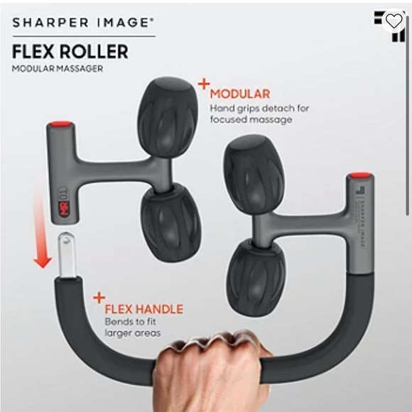 Sharper Image | Other | Sharper Image Flex Roller Modular Massager 8 ...